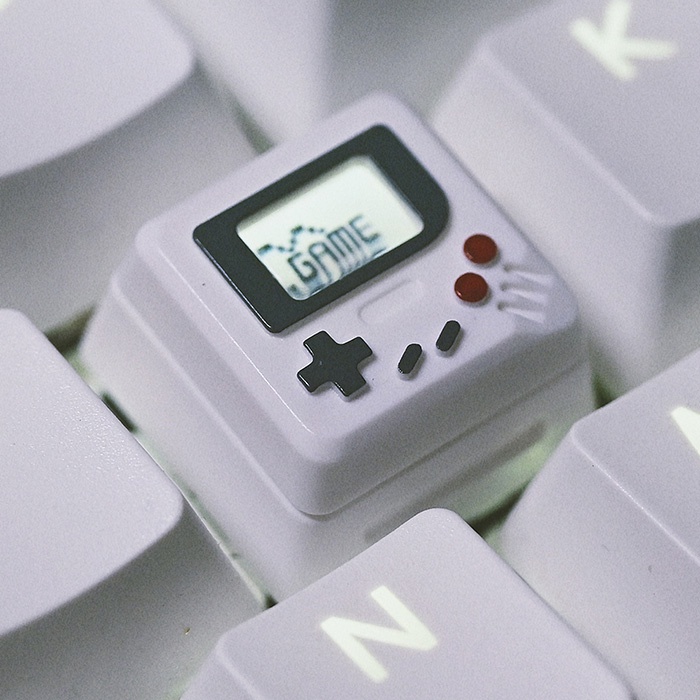 Retro K04 Keycap 3 In 1 Classic Light Transmissive วัสดุ ABS น่ารัก ...