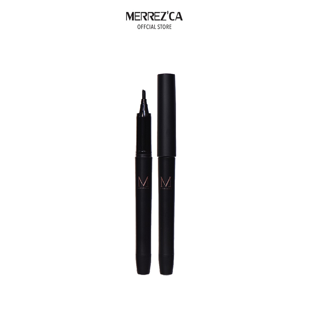 Merrezca Liquid Tight Line Eyeliner # Black อายไลน์เนอร์น้ำแบบทึบหัว ...