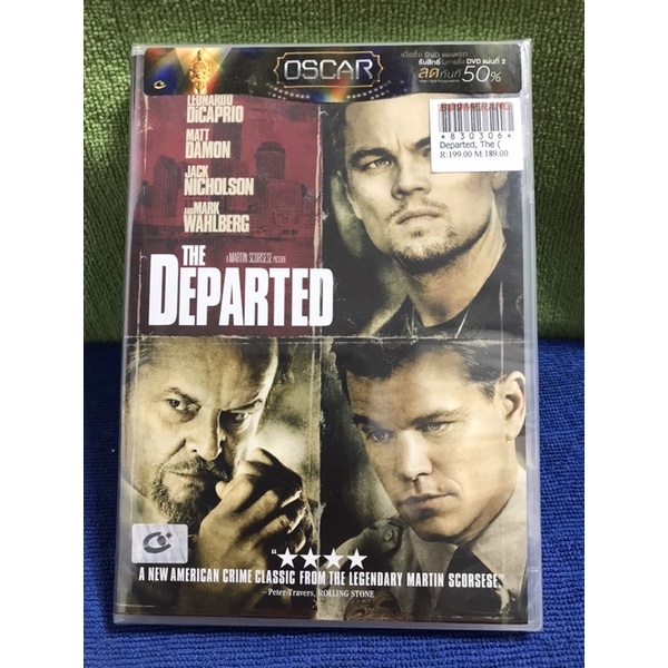DVD THE DEPARTED ใหม่มือ 1 แผ่นแท้ 100% | Shopee Thailand