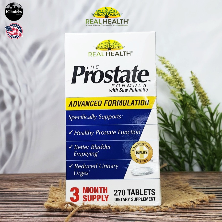 อาหารเสริม สำหรับผู้ชาย Real Health® The Prostate Formula with Saw ...