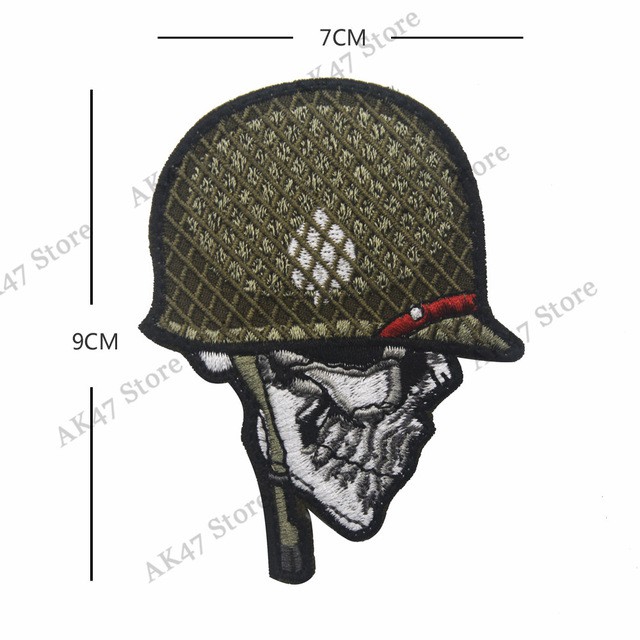 Animal head patch tactical patch badge armband feather shark rabbit ...
