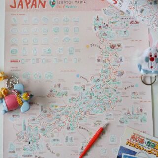 Thailand Scratch Map แถมฟรี!!ปากกาscratch | Shopee Thailand