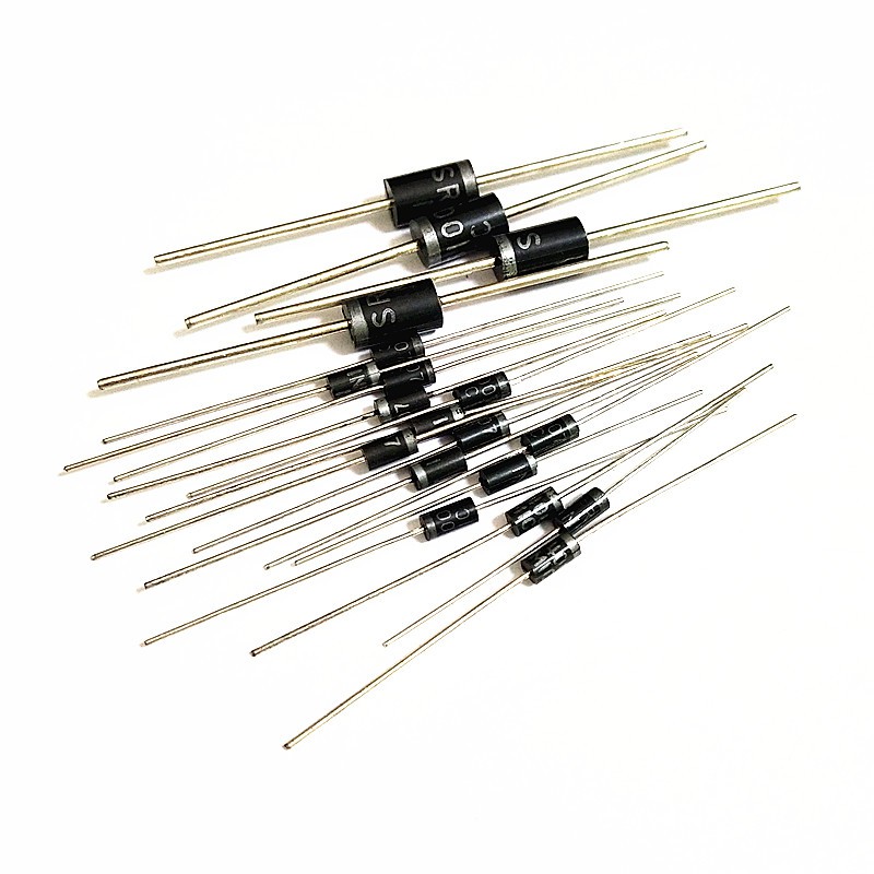 （50 ชิ้น） IN4001 4002 4003 4004 4005 4006 1N4007 DO-41 In-Line ...