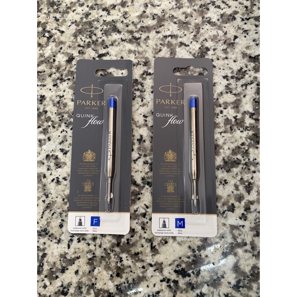 [ของแท้]ไส้ปากกาปาร์คเกอร์ Parker Quink flow/Quink ลูกลื่น/หมึกซึม/เจล F และ M 0.5/0.7 ของแท้100 ...