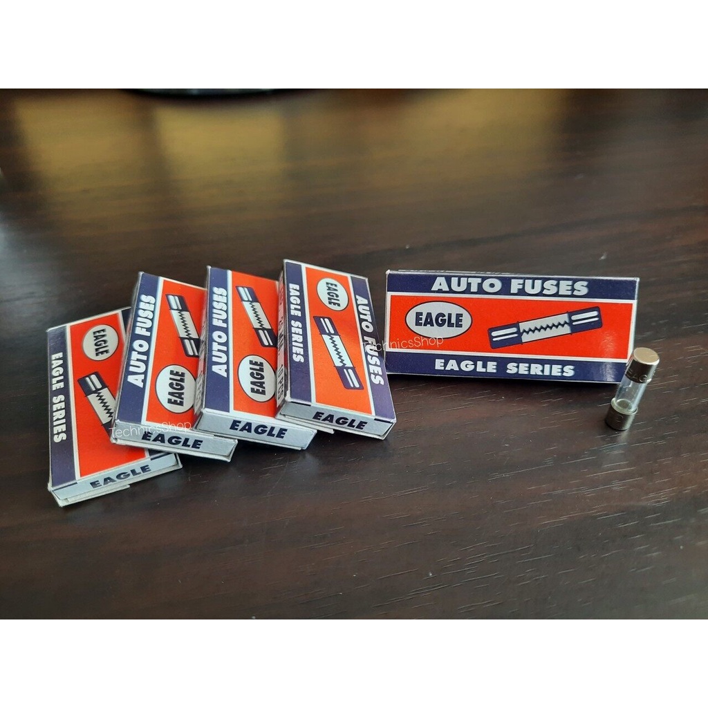 ฟิวส์หลอดแก้ว สั้น 0.5A,1A,2A,3A,5A,10A,15A,20A,30A 20 mm. AUTO FUSES ...