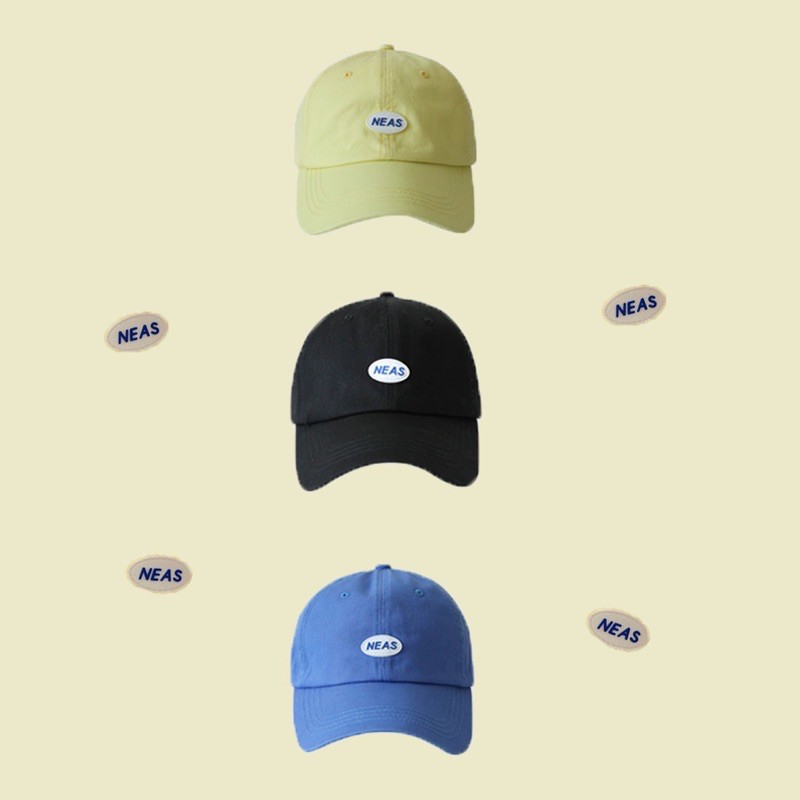 {พร้อมส่ง} Neas Cap (หมวกแก็ปปักคำว่า NEAS) | Shopee Thailand