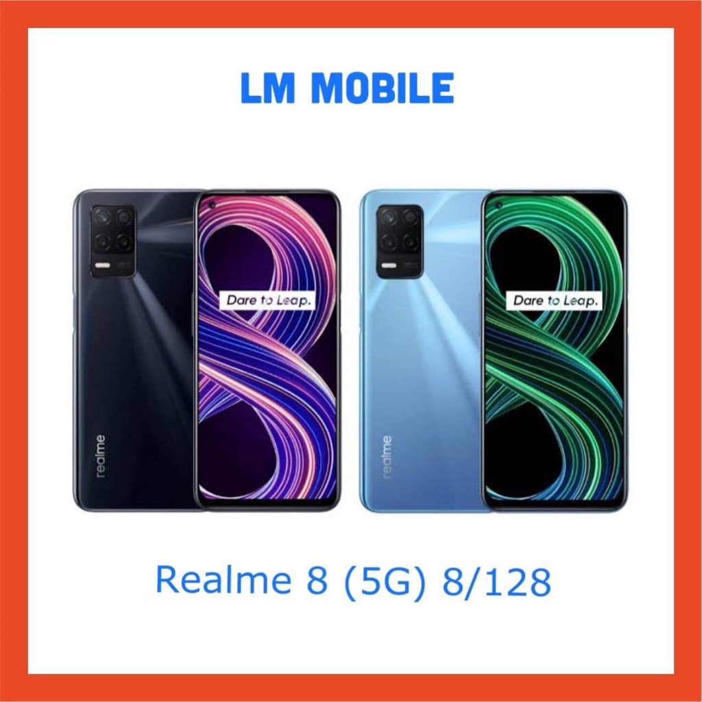 realme 8 5G RAM 8 GB ROM 128 GB เครื่องแท้ประกันศูนย์ 1ปี | Shopee Thailand