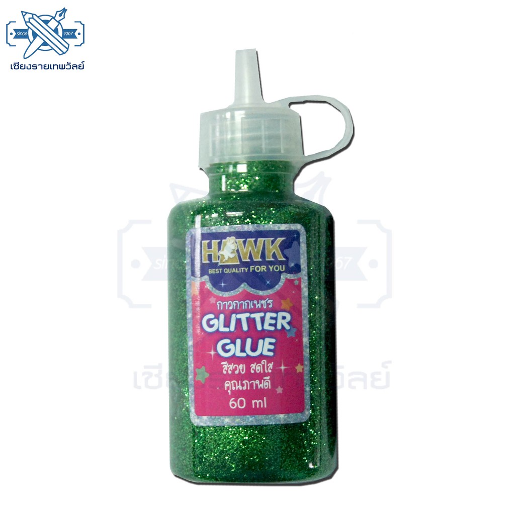 Hawk กาวกากเพชร Glitter Glue ขนาด 60 ml. | Shopee Thailand
