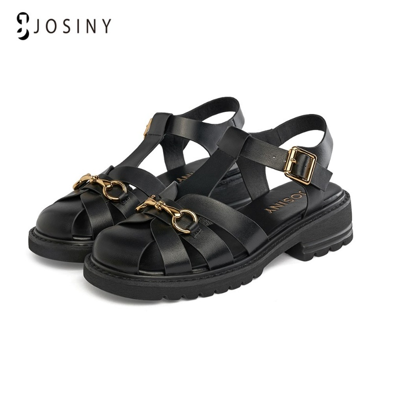 JOSINY 2022 ใหม่ รองเท้าส้นแบน แบบนิ่ม แฟชั่นฤดูร้อน สําหรับสุภาพสตรี ...