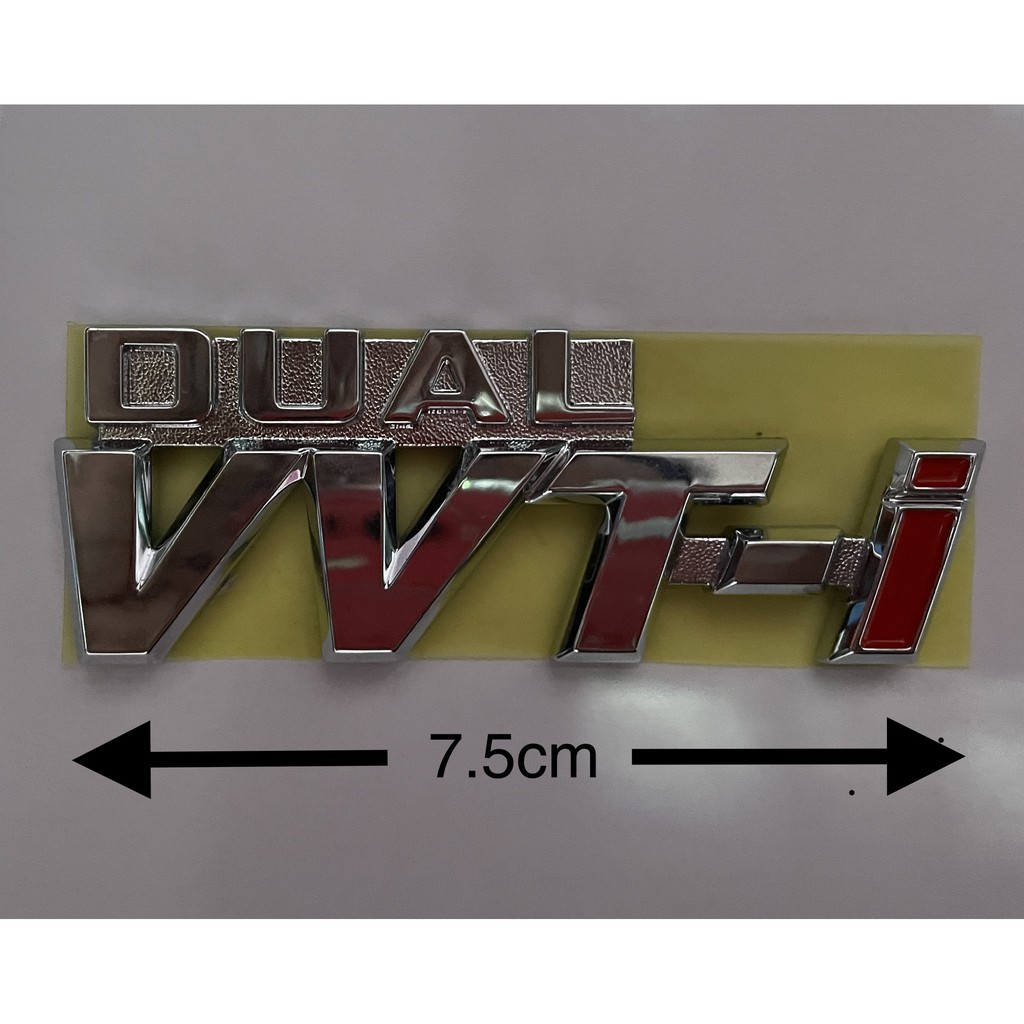 Dual VVTI DUAL VVTI CHROME DUAL VVTI KROM PERODUA BEZZA MYVI TOYOTA ...