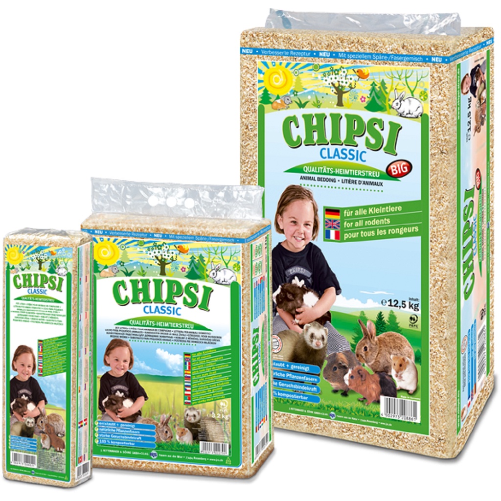 Chipsi Einstreu Classic 20 Kg, 500 L – MUCMV