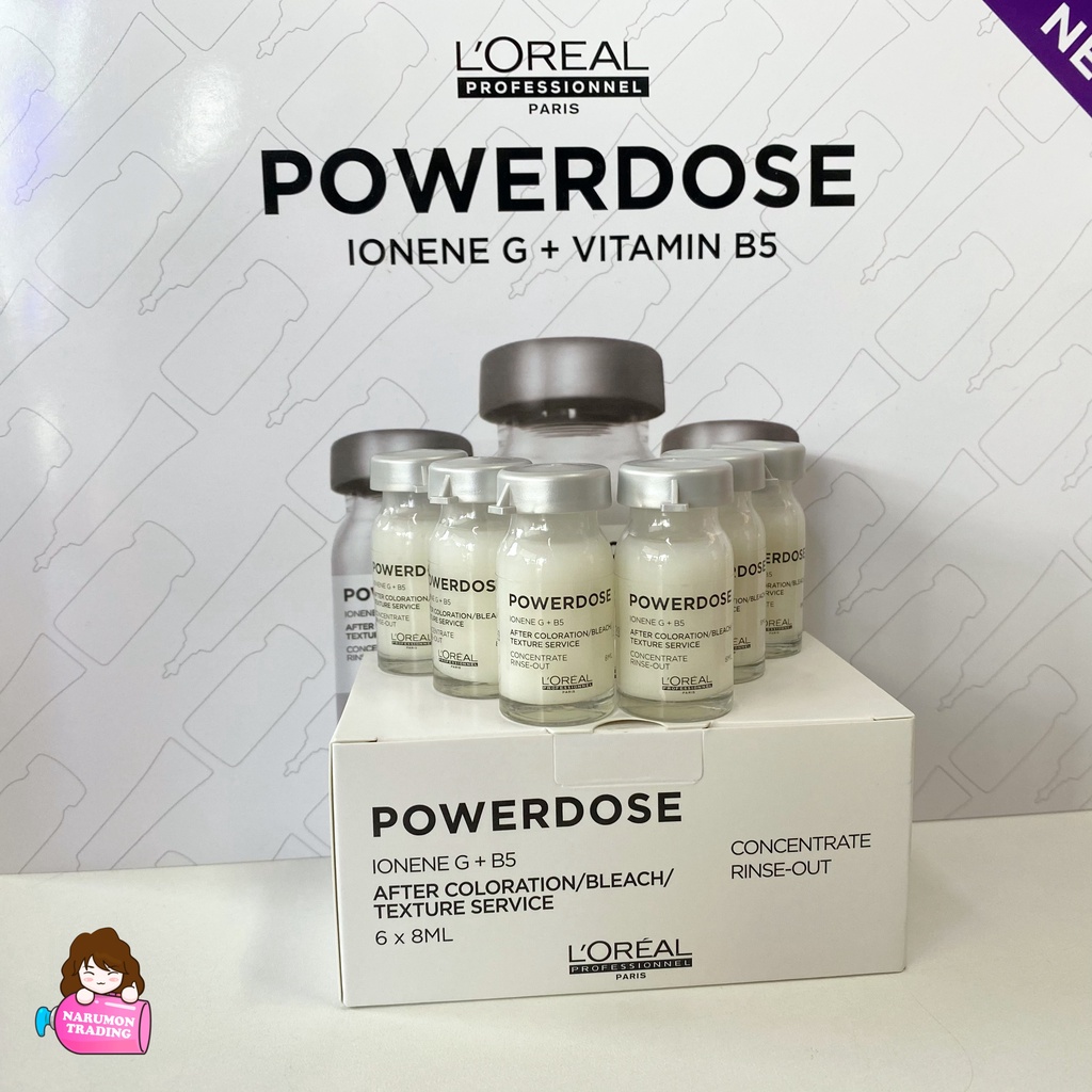 LOREAL Powerdose IONENE G + B5 พาวเวอร์โดส สูตรใหม่ล่าสุด 8ml Power ...