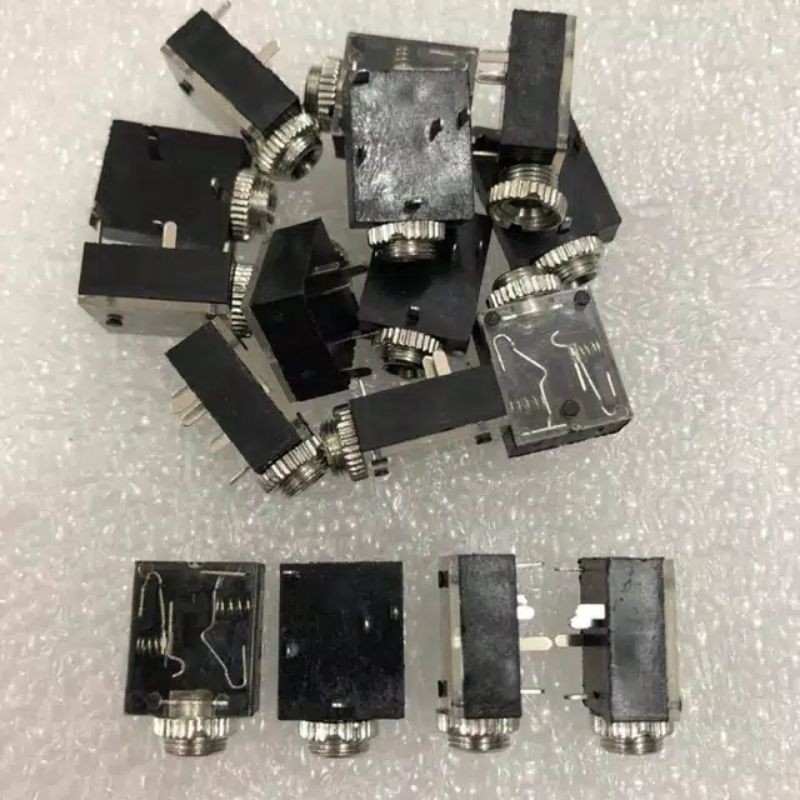 Aux Audio Socket 3.5 มม. หูฟังสเตอริโอขนาดเล็ก 5 พินซ็อกเก็ต PCB ...