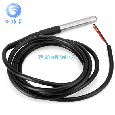 Stainless steel package waterproof DS18b20 temperature probe ...