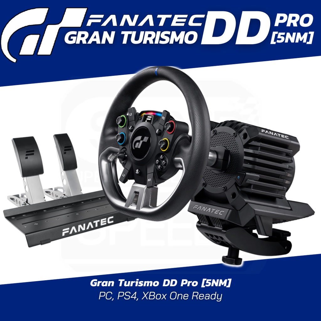 Fanatec Gran Turismo DD Pro [5NM] และ [8NM] พวงมาลัย Direct Drive ...