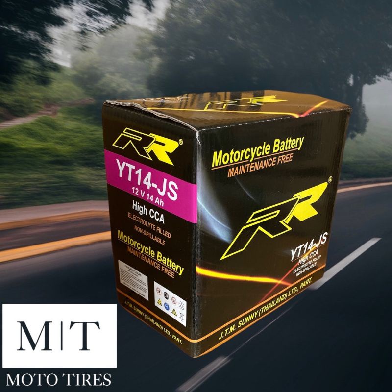 RR YT14-JS (12V 14AH) แบตเตอรี่ สำหรับ รถจักร ยานยนต์ R1200 GS | Shopee ...