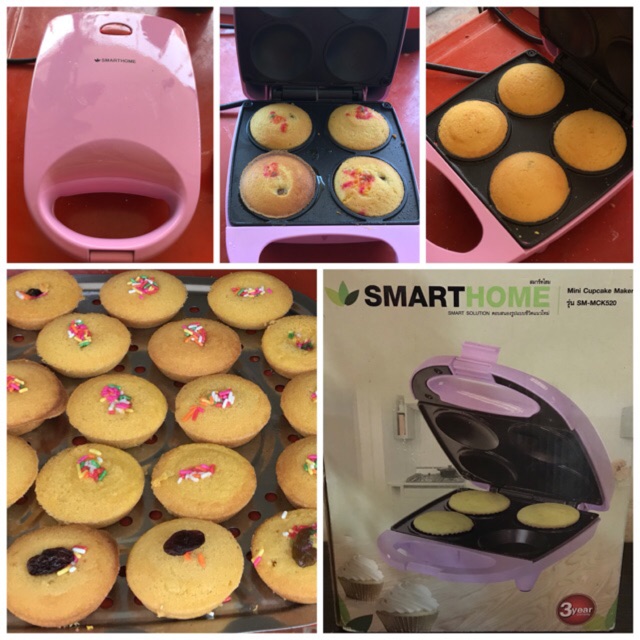 เครื่องทำมินิคัพเค้ก 4 ชิ้น รุ่น SM-MCK520 SMART HOME | Shopee Thailand