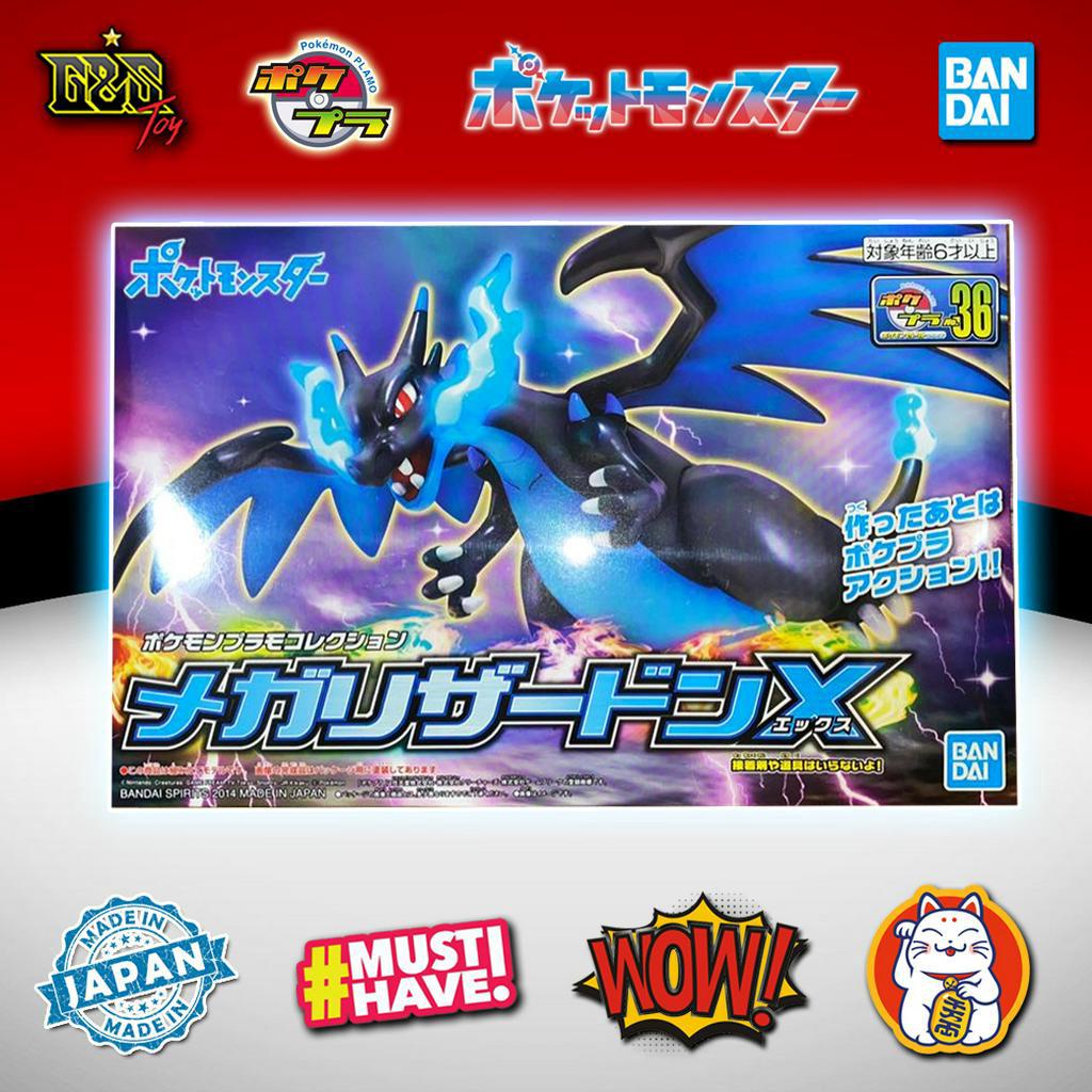 Poke-Pla No.36 : Mega Lizardon X จากภาค Pokemon XY / Pocket Monsters XY ...