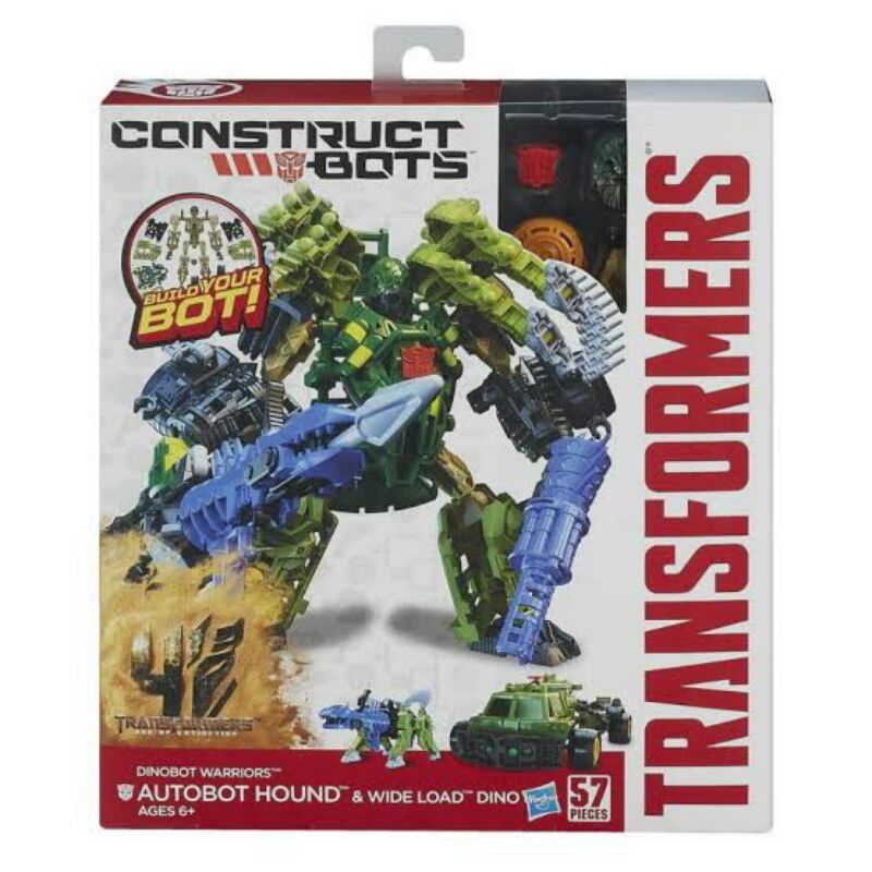 TRANSFORMERS CONSTRUCT BOTS AUTOBOT DRIFT AND ROUGHNECK DINO ขอแท้ ลิขสิทธิ์แท้ | Shopee Thailand