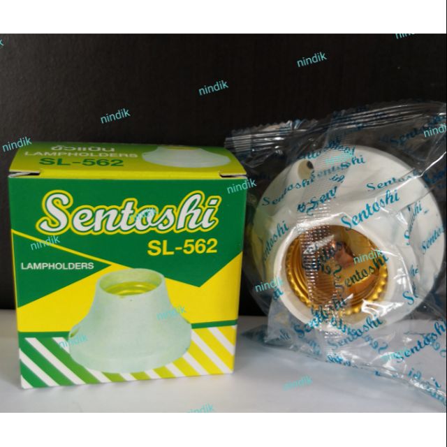 ขั้วแป้น ขั้ว แป ้ นเกลียว SL-562 ยี่ห้อSENTOSHI ขั้วหลอดไฟ | Shopee Thailand
