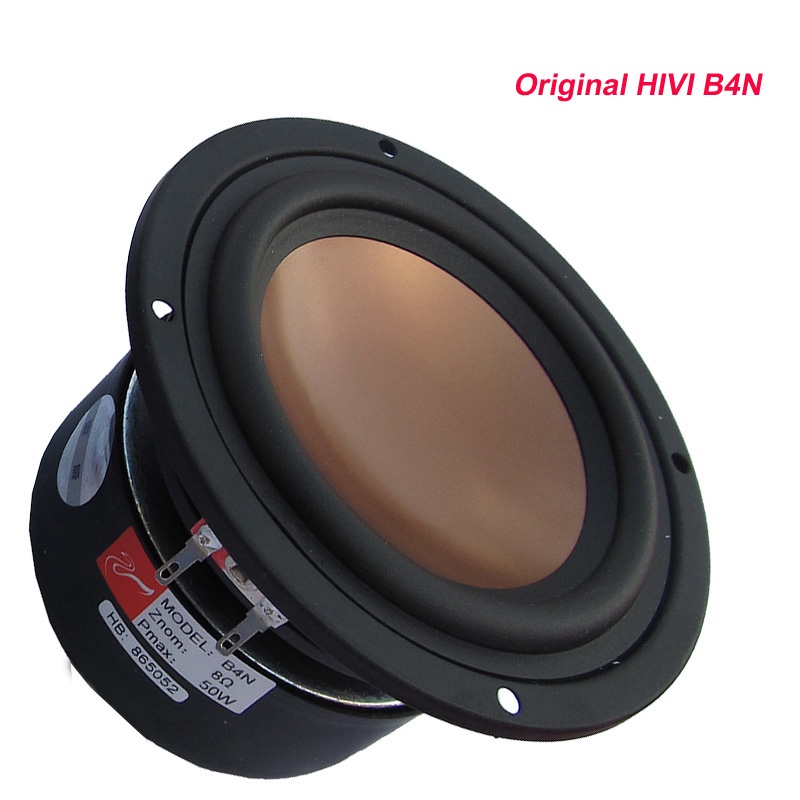 Original HiVi B4N 4 กลาง/เต็มช่วงลําโพงไดร์เวอร์หน่วยแมกนีเซียม ...