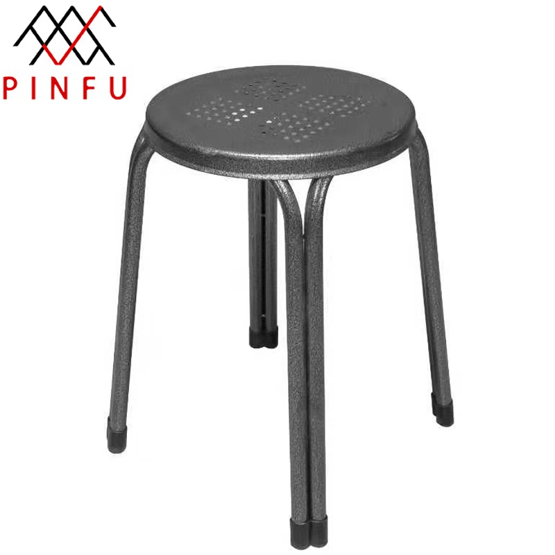 PINFU_SHOP เก้าอี้ 4ขา สแตนเลส ทนทานไม่เป็นสนิม ใช้งานได้อเนกประสงค์ ...