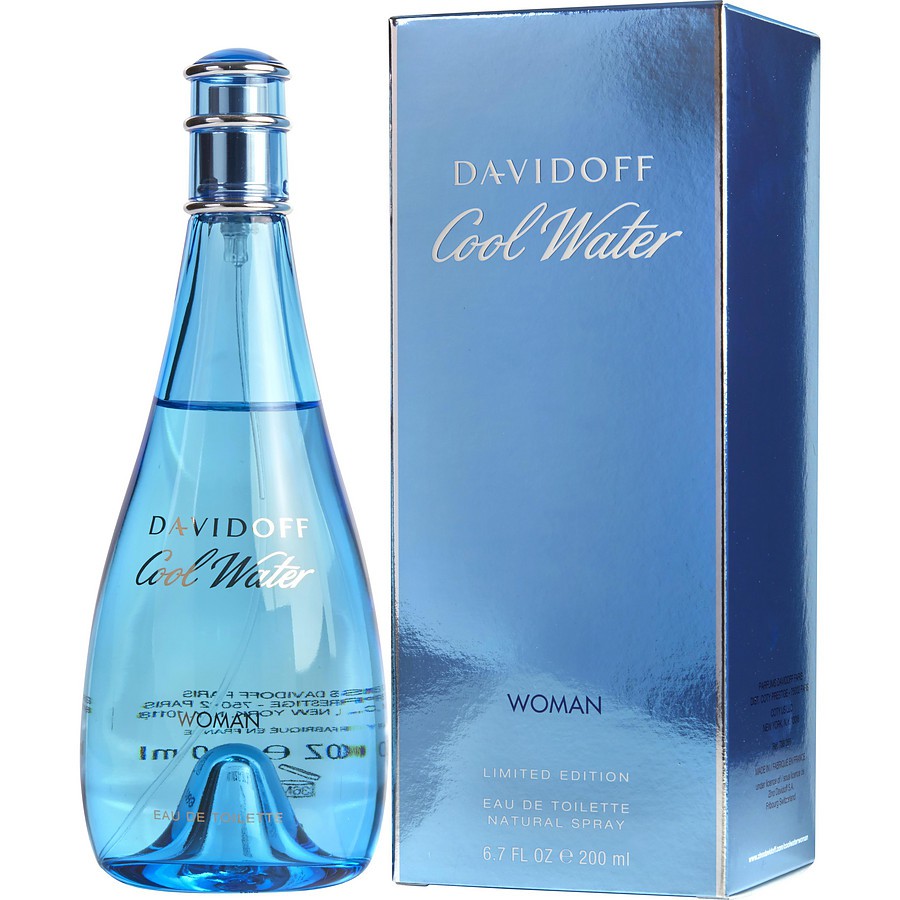 Cool Water for Women 100 ml. (พร้อมกล่อง) | Shopee Thailand