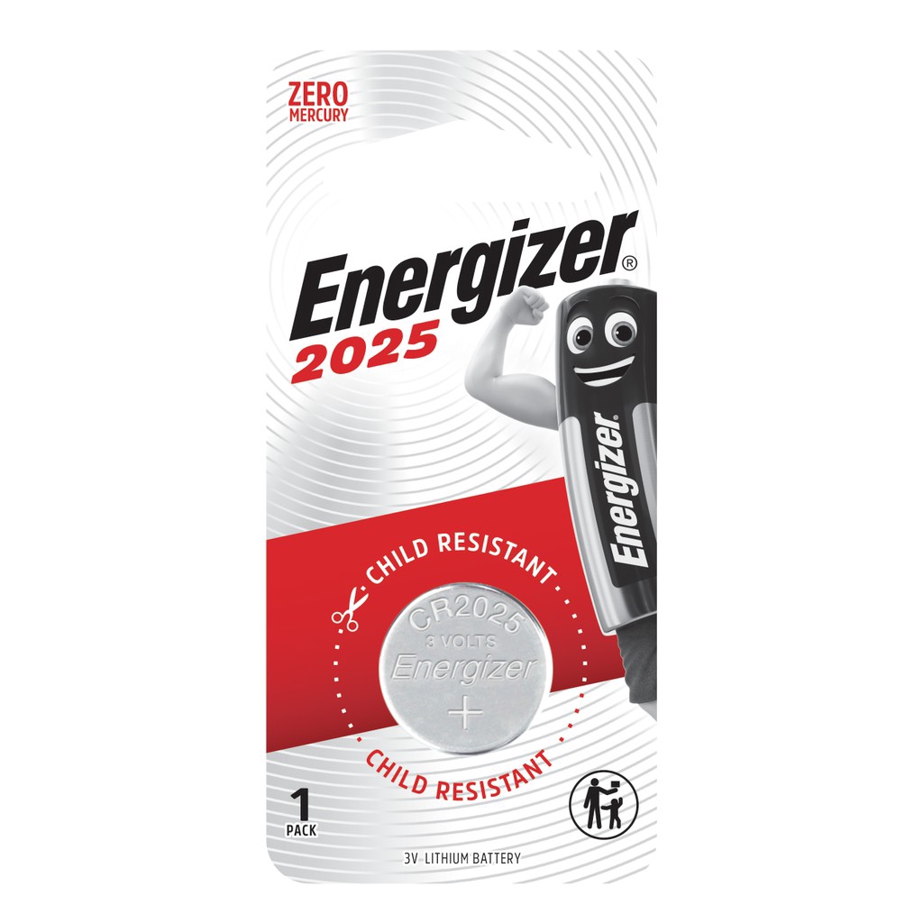 Energizer ถ่านเอเนอไจเซอร์ลิเธี่ยม ECR2025-3V สีขาว | Shopee Thailand