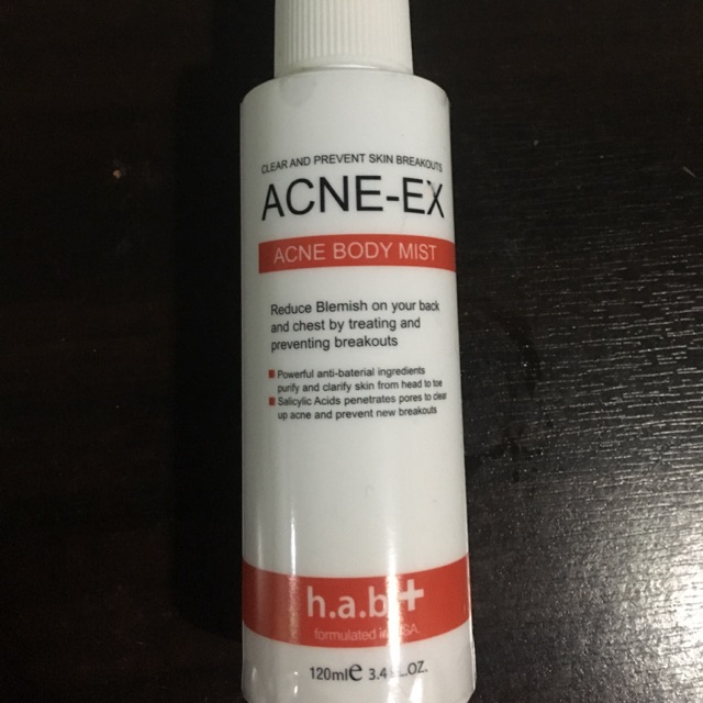 Acne-ex สเปรยฉีดหลัง | Shopee Thailand