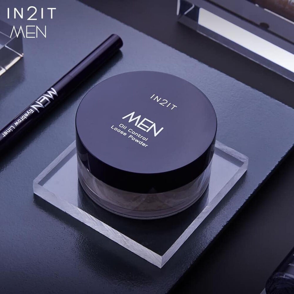 In2It Men Oil Control Loose Powder 20g #MLPM01 Natural อินทูอิท แป้งฝุ่นโปร่งแสง. | Shopee Thailand
