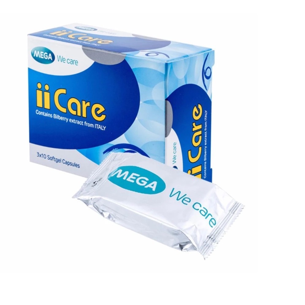 MEGA We Care ii Care / II CARE DAILY ผลิตภัณฑ์เสริมอาหาร เมก้า วีแคร์ ไอไอ แคร์ (30 แคปซูล ...