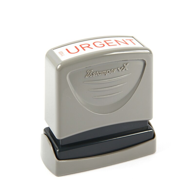 ตรายางหมึกในตัว "URGENT" เอ็กซ์สแตมเปอร์ 1103/Self-inked rubber stamp ...