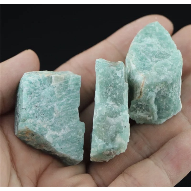 100% Genuine Amazonite Stone / Top High Quality / Raw Stone Healing ...