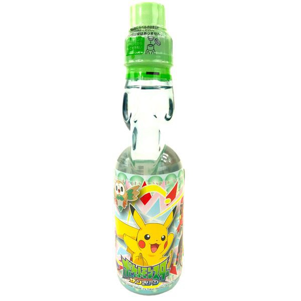 Pokemon Ramune Japanese Soda Drink (ฝาลูกแก้ว) เครื่องดื่ม น้ำหวานโซดา ...