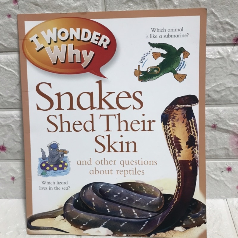 I Wonder Why Snakes She’d Their Skin ปกอ่อน | Shopee Thailand