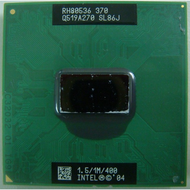 SL86J Intel Celeron 370 1.50GHz 400MHz FSB 1MB L2 Cache Socket PPGA478 ...