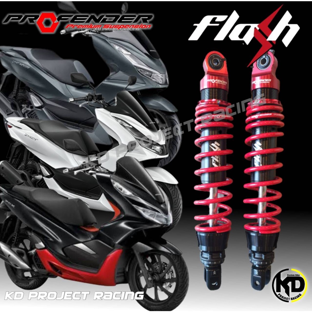 ส่งฟรี🚩คหลัง Profender รุ่น Flash Honda PCX160 (335mm-365mm) 2019-26 ...