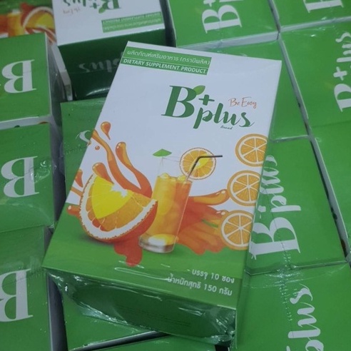B Plus บีอีซี่ บีพลัส ส้มจ่อย Beeasy Bplus (1 กล่องมี 10 ซอง) | Shopee ...