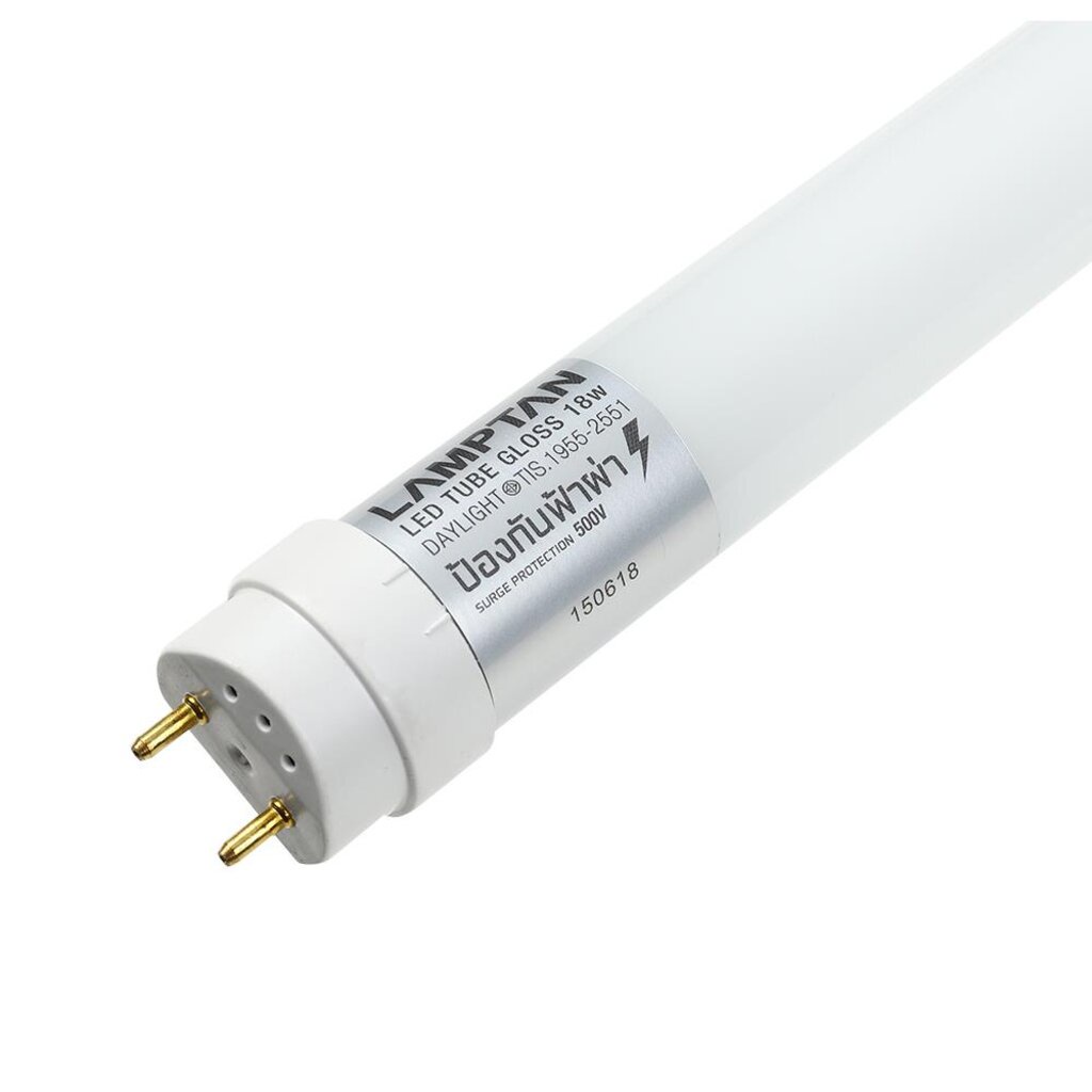 หลอด LED T8 GLOSS 18 วัตต์ DAYLIGHT G13 LAMPTAN | Shopee Thailand