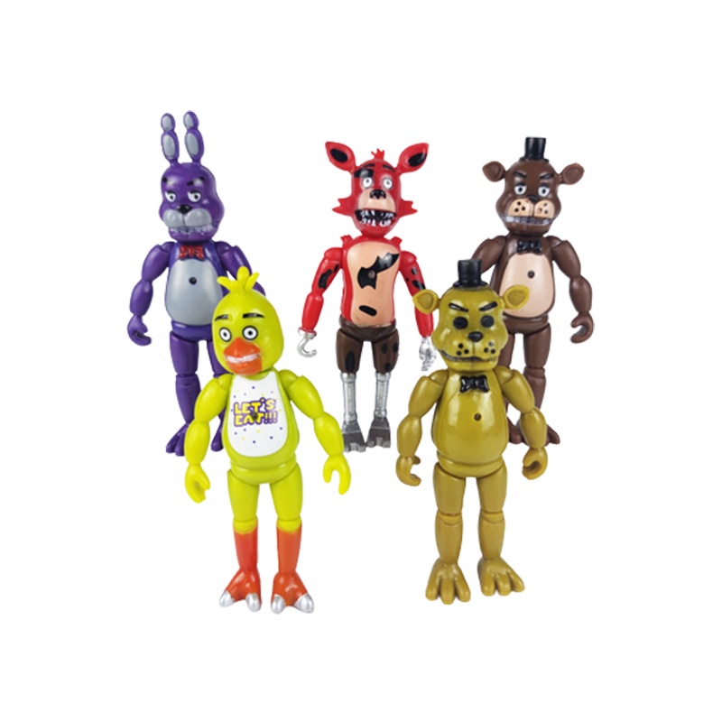 FNAF Action Figure Set Security Breach Five Nights at Freddy's Action ...
