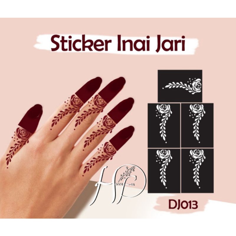 สติกเกอร์ Inai jari henna jari viral hott + | Shopee Thailand