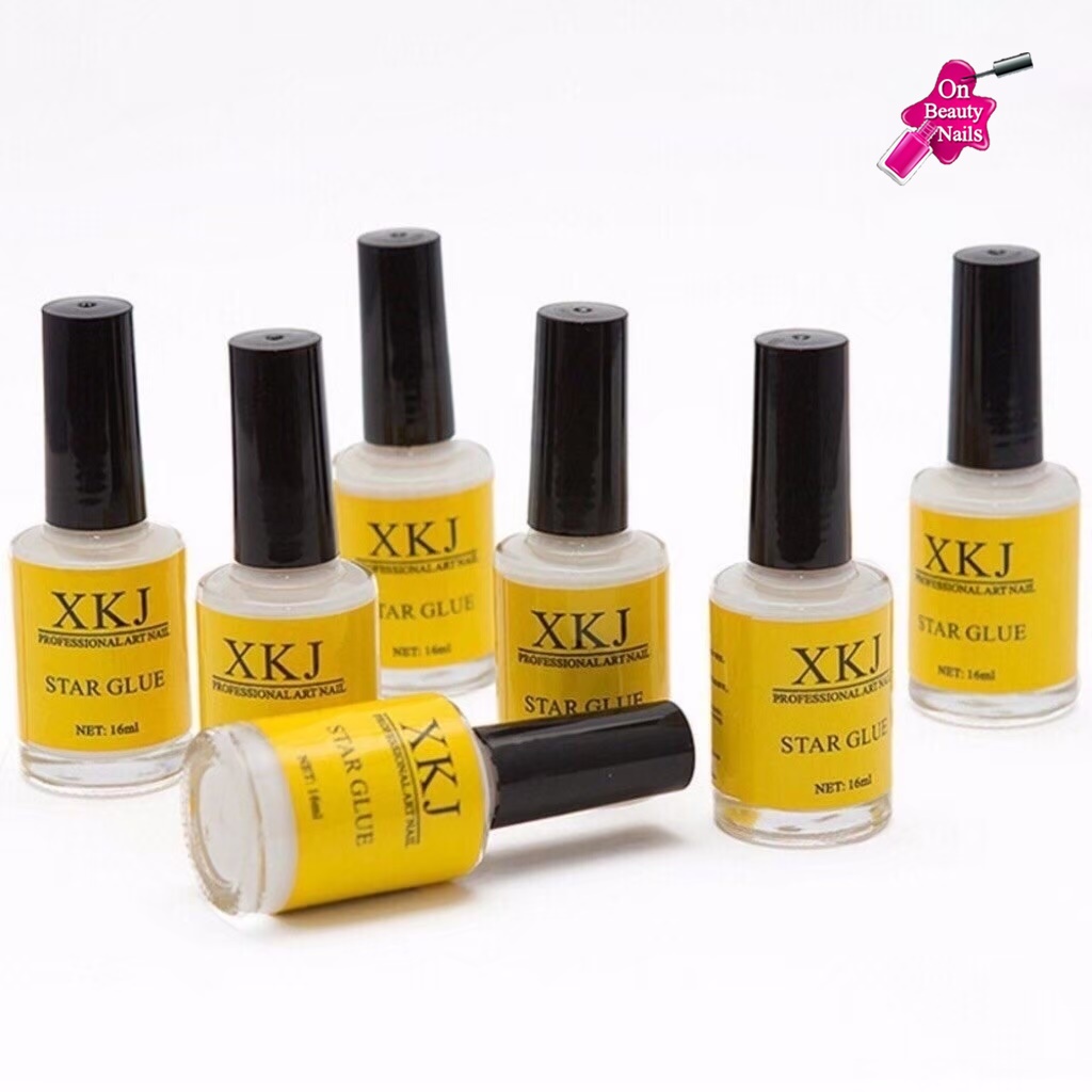 XKJ กาวติดฟอล์ย กาวสำหรับตกแต่งเล็บ(สินค้าแตก-หักทางร้านไม่รับเปลี่ยน ...