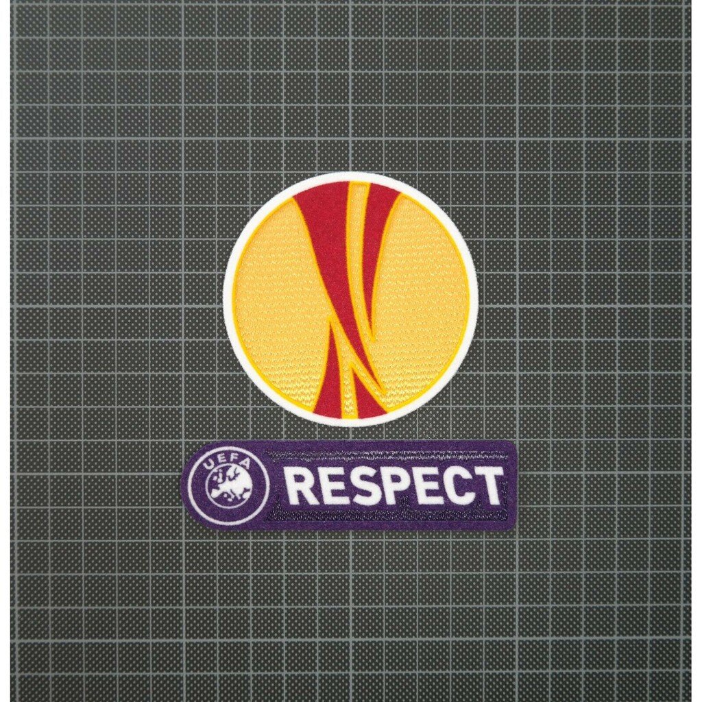 อาร์ม กำมะหยี่ Patch UEFA Europa League & Purple RESPECT Football ...