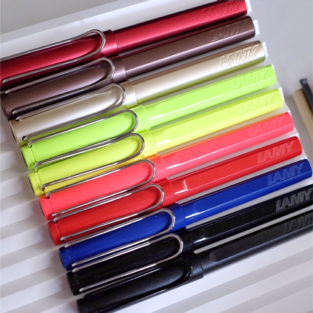 Lamy Rollerball หลายสี หายาก rare (Silver blue, Ruby red, Copper ...