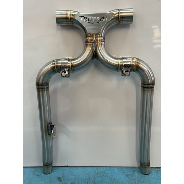 XL-Pipe (de-cat) for Triumph Bonneville T100 & T120 Euro 5(2021-2023 ...
