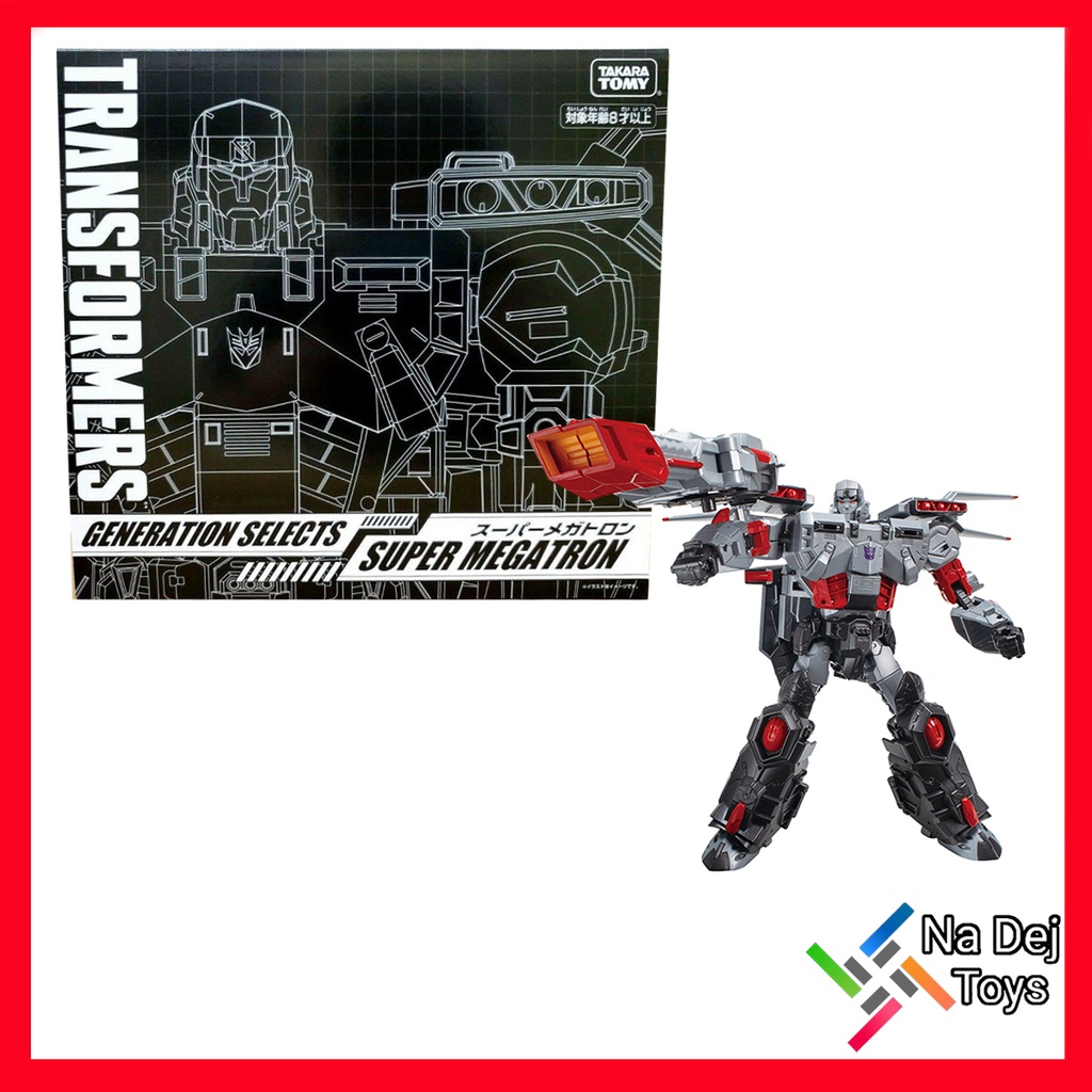 Transformers Generations Selects Super Megatron Figure ทรานส์ฟอร์เมอร์ส ...