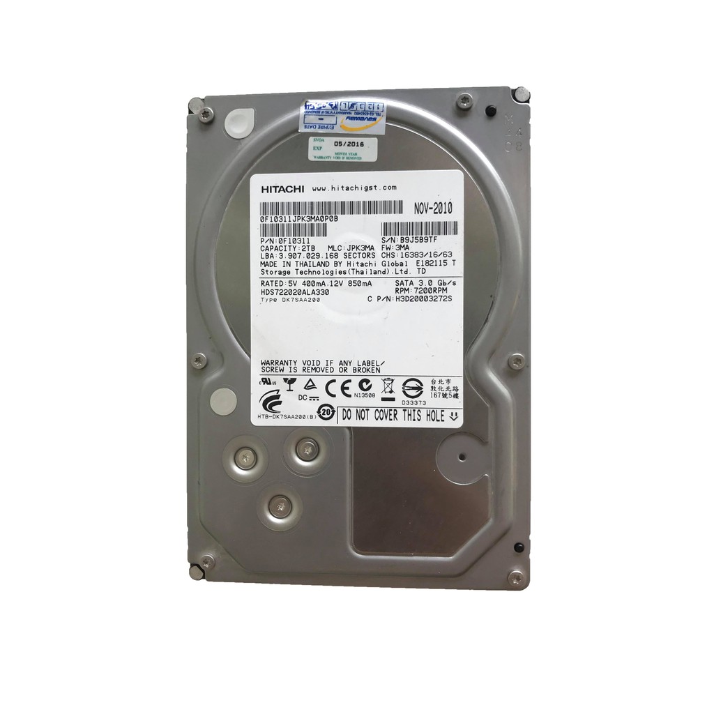 HDD Hitachi 2TB SATA3 มือ2 | Shopee Thailand