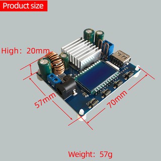 SK35L DC 0.6-30V 4A 35W 5V 6V 9V 12V 24V Boost/Buck CC CV Regulated ...
