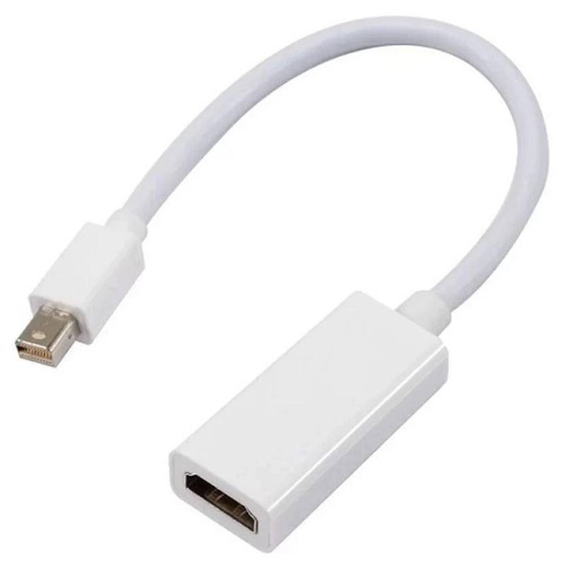 Mini DP to HDMI สายแปลง Mini DisplayPort Male to Female Adapter (white ...