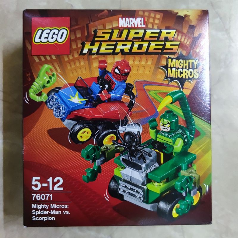 เลโก้ LEGO 76071 Marvel Mighty Micros: Spider-Man vs. Scorpion ใหม่ แท้ ...